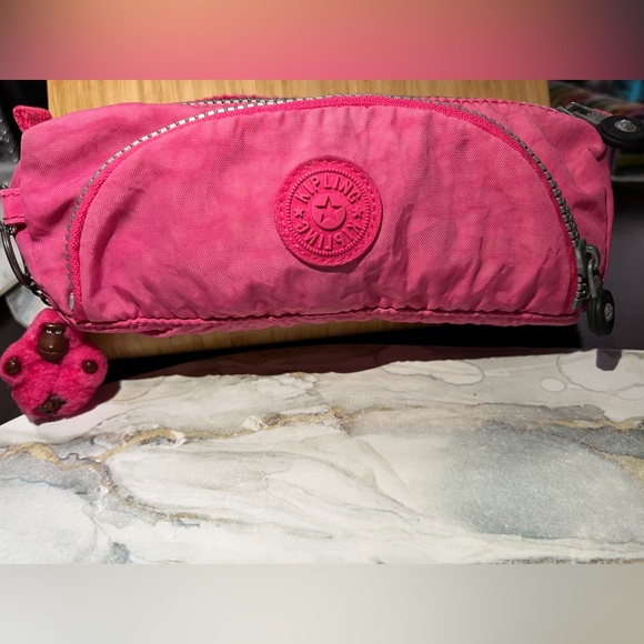 Kipling | Bags | Kipling Gleam Pouch Fuchsia | Poshmark
